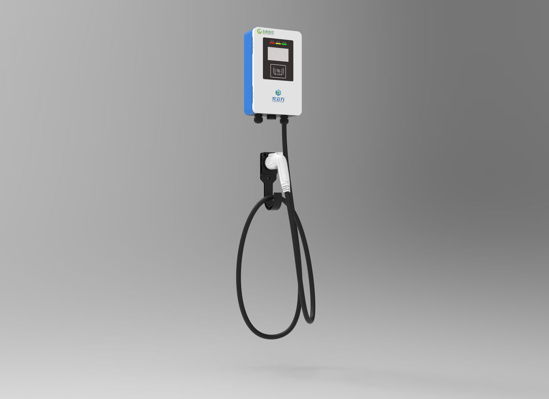 Type2 11KW AC Fast Charger For Ev With LED Screen Modular Design